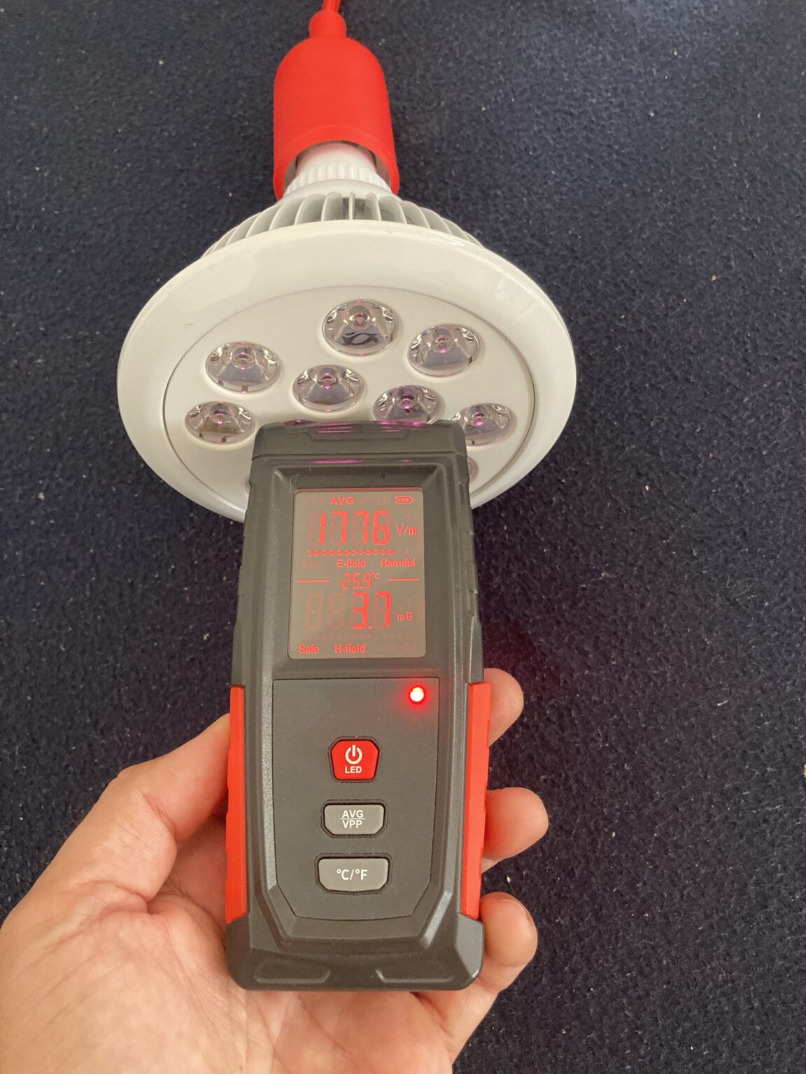 EMF-LED-bulb - Red Light Sauna